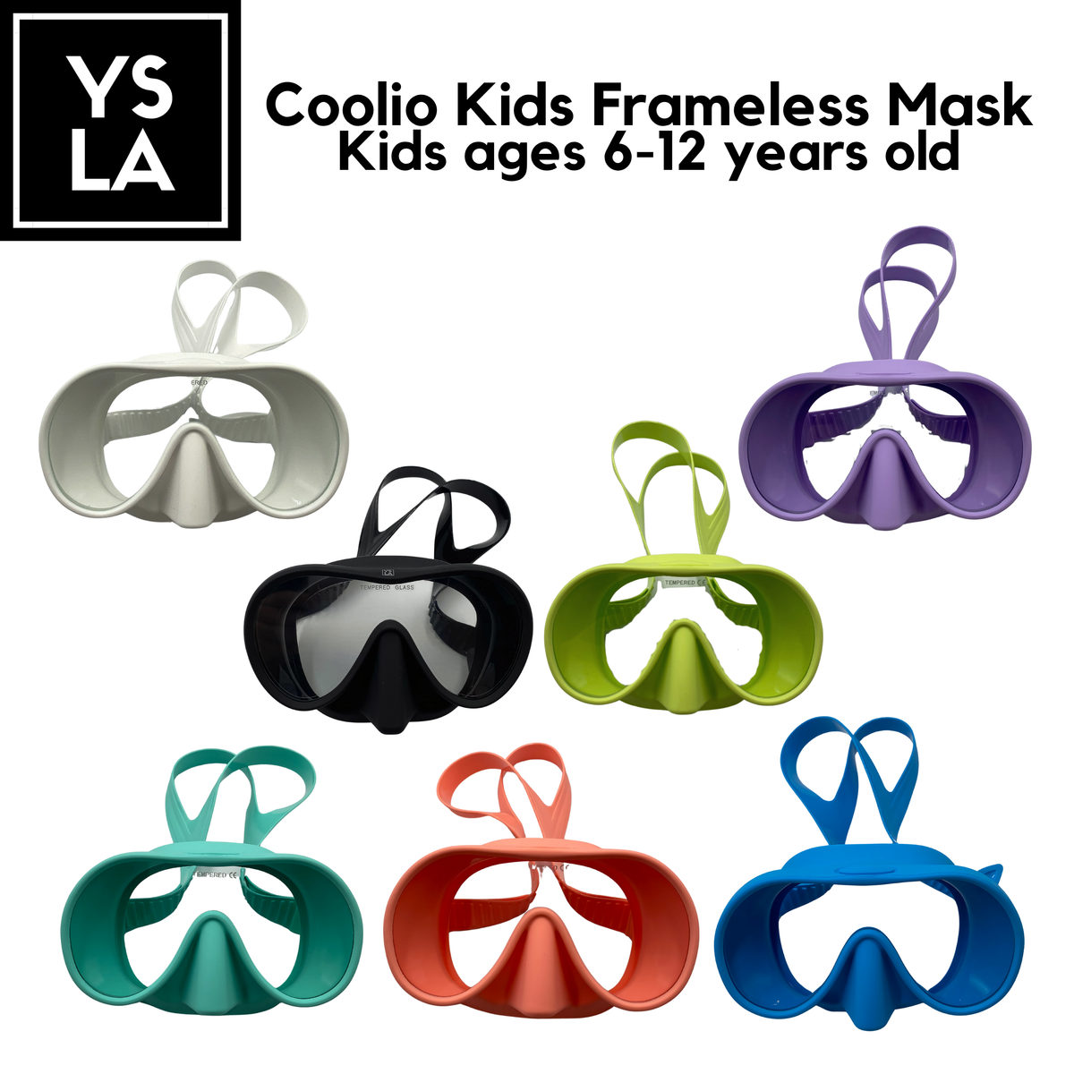 Coolio Kids Frameless Mask for Inventory Purposes – Ysla Freediver Shop