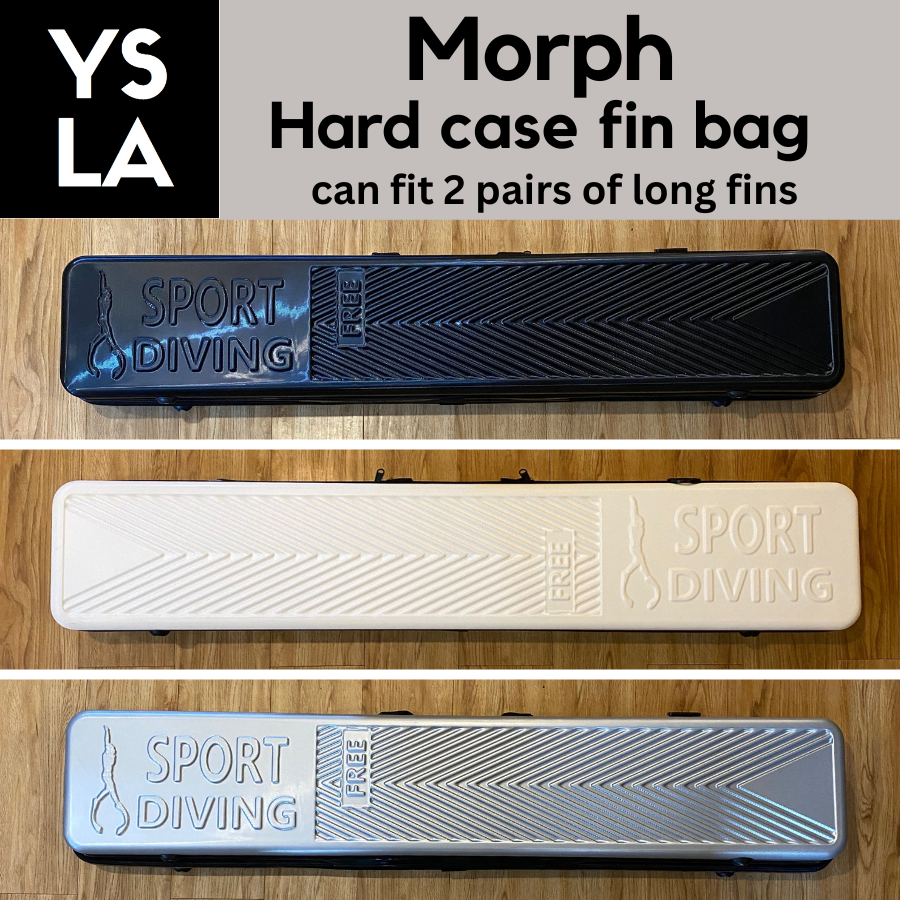 Ysla Morph Hard Case Freediving Long Fins Bag - Waterproof and Non-Sli ...