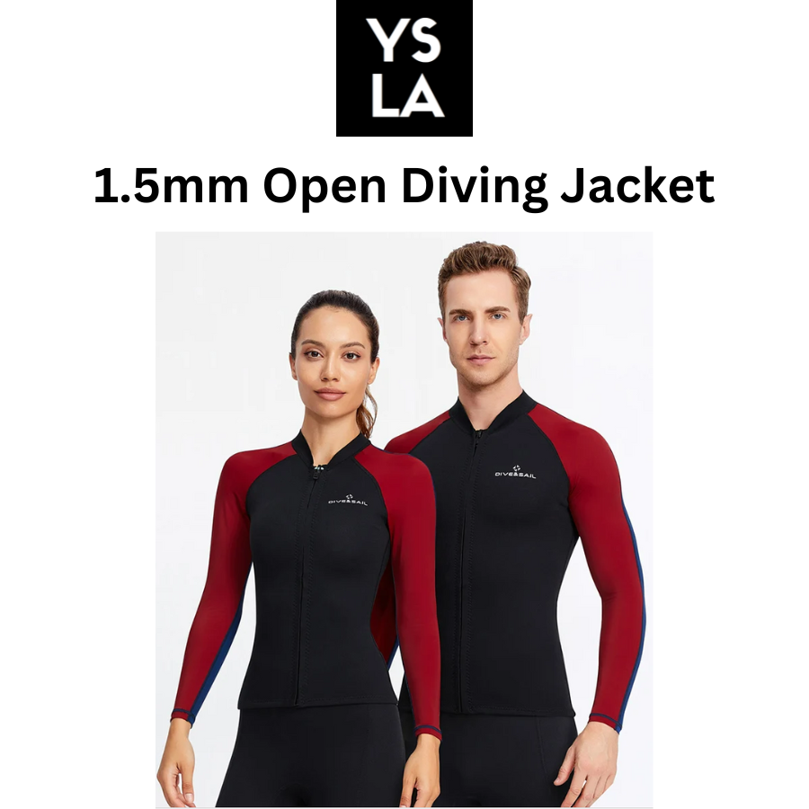 Flow Open 1.5mm Diving Jacket or Top for Men and Women – Ysla Freediver ...