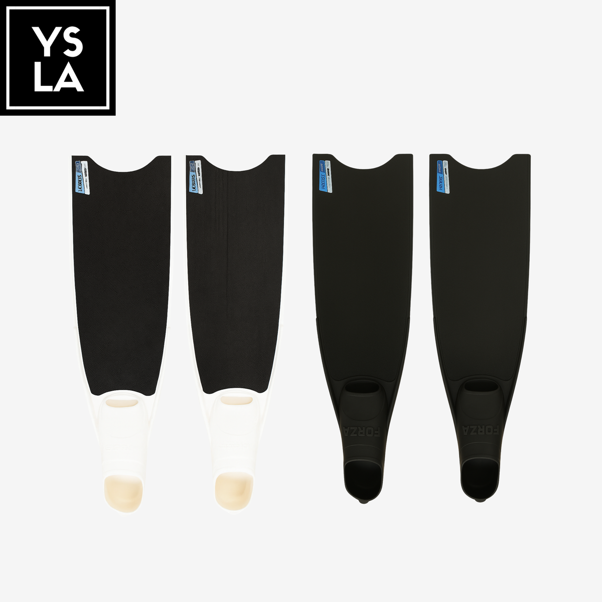 Leaderfins 60cm Carbon Fiber with Forza Foot Pocket – Ysla Freediver Shop