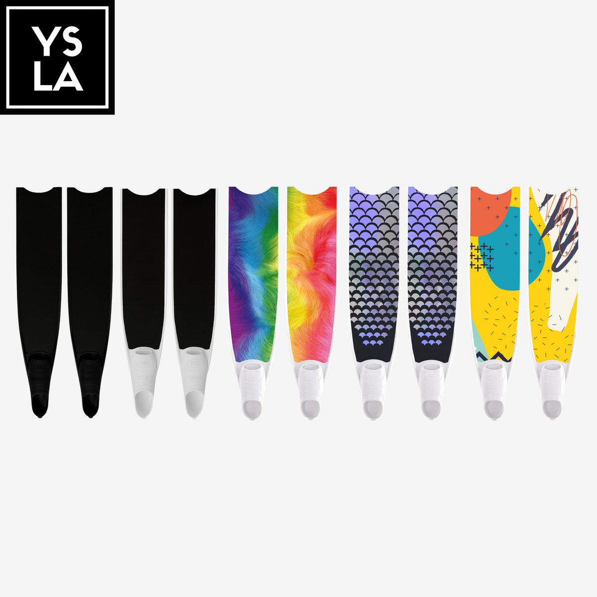 Leaderfins Carbon Fiber Long Fins with Forza Foot Pocket – Ysla ...