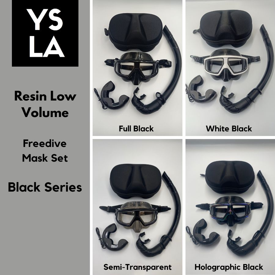 Resin Plastic Lens Low Volume Freedive Mask Set – Ysla Freediver Shop