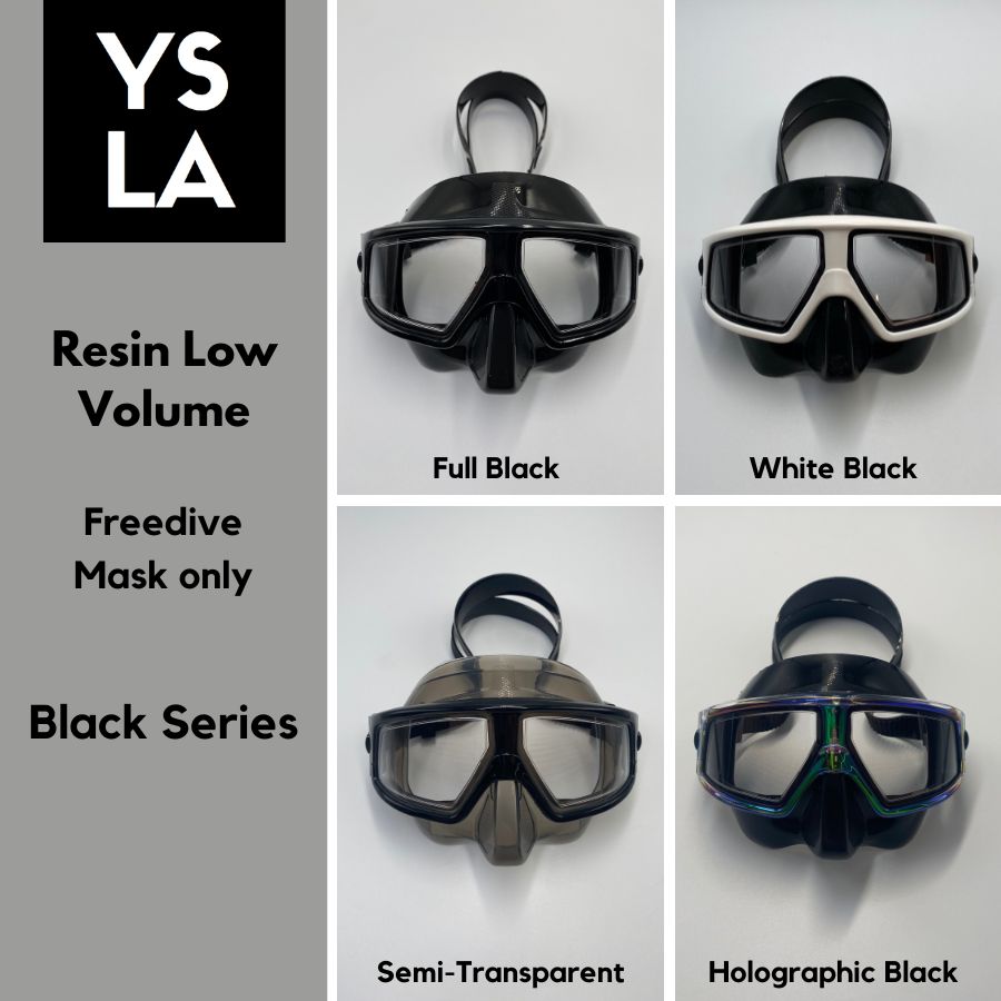 Resin Plastic Lens Low Volume Freedive Mask for Inventory Purposes ...