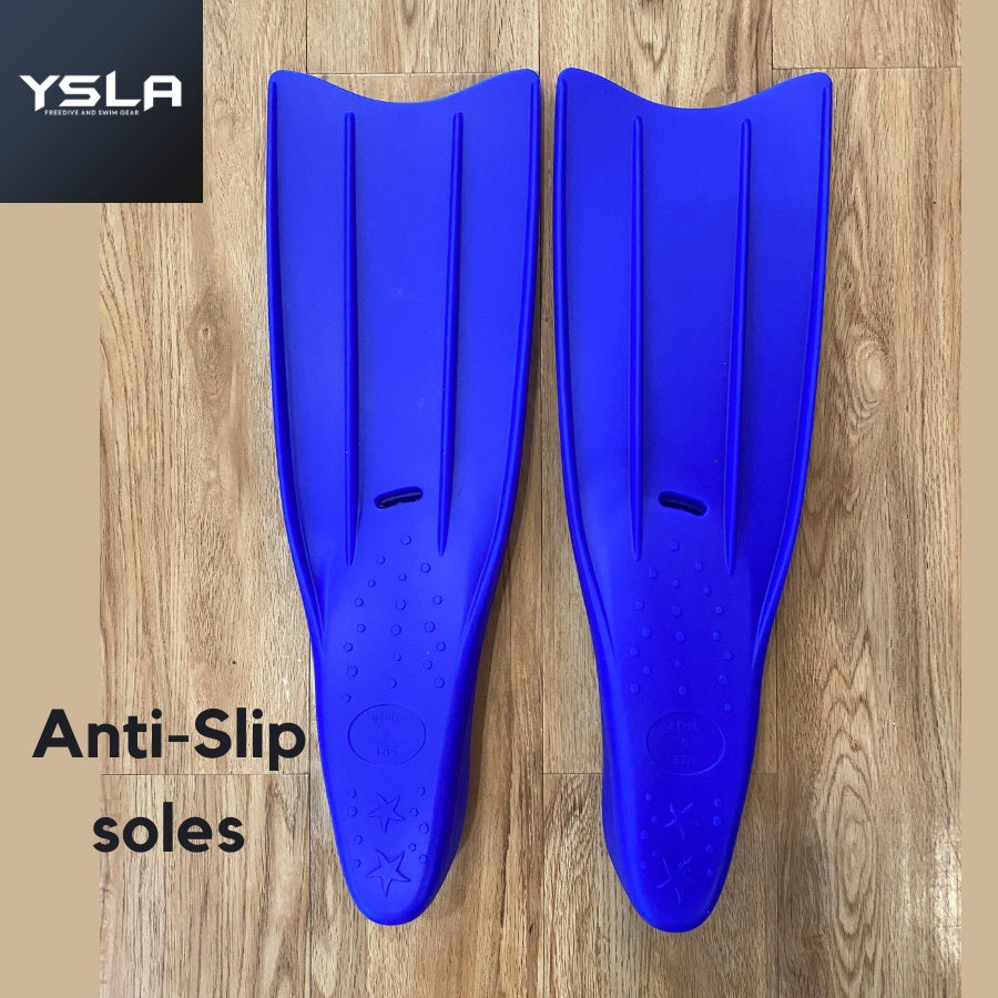Malik Silicone Short Fins for Freedive Scuba Swimming Training Full Fo ...